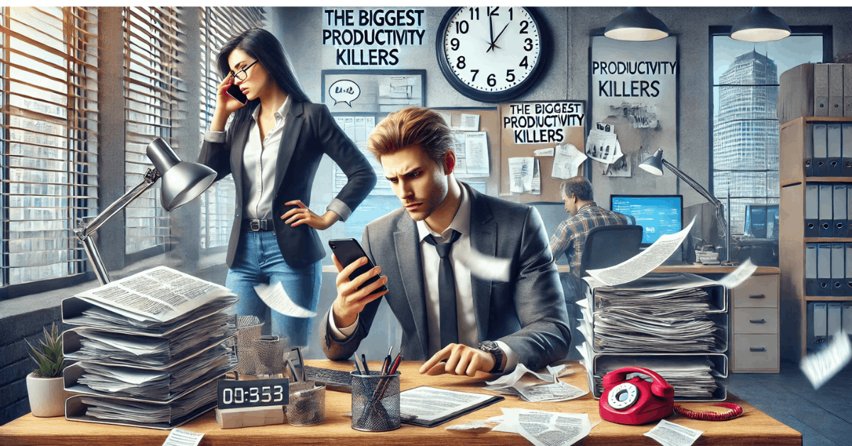 The Biggest Productivity Killers and How to Overcome Them - Ebsnuri