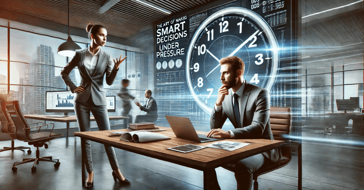 The Art of Making Smart Decisions Under Pressure - Ebsnuri